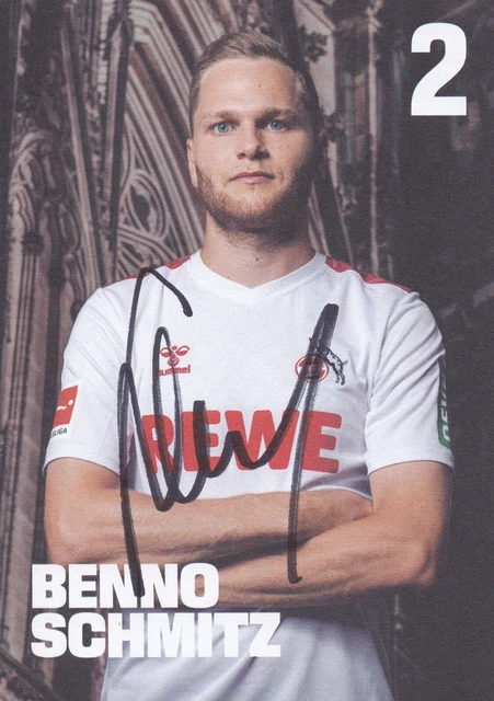 AUTOGRAMMKARTE BENNO SCHMITZ - 1. FC Köln - 2023/2024 - Fußball EUR 1,80 - PicClick DE