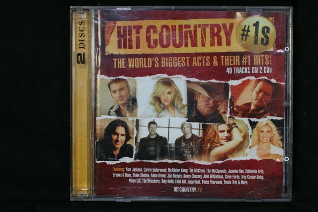 HIT COUNTRY #1'S - Alan Jackson, Trisha Yearwood, Jasmine Rae - CD ...