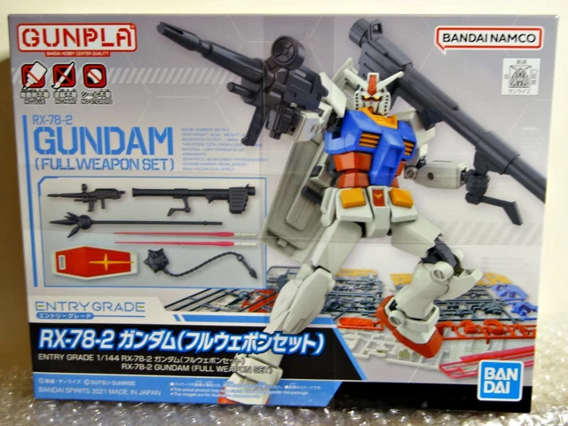 2021 BANDAI SPIRITS Japan Entry Grade 1/144 Mobile Suit Gundam RX-78-2 Gundam EUR 19,99 ...