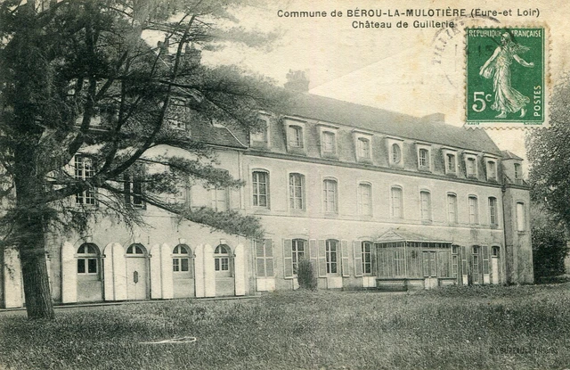 CARTE COMMUNE DE BEROU LA MULOTIERE Château de Guillerie EUR 3,45 ...