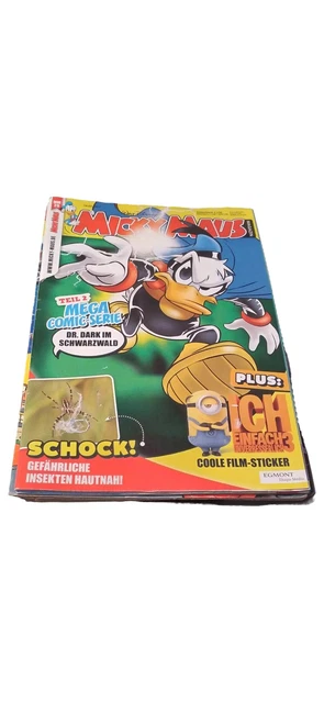 MICKY MAUS COMIC Egmont Schwarzwald Abenteuer Taschenbuch Minions ...