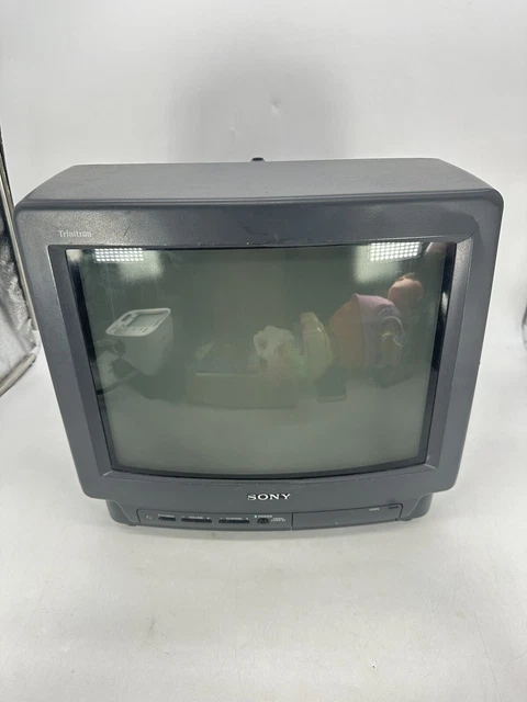 VINTAGE SONY KV-13TR28 Trinitron 13” Retro CRT Gaming Television TV ...
