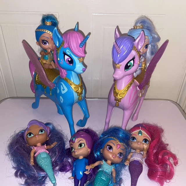 Shimmer And Shine Magical Flying Zahracorn Talking And Moving Figure With Dolls £24 97 Picclick Uk