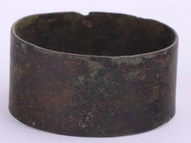 1941 DAK 1942 WWII German Africa Corps DAK Ring war period WW2 Afrika ...