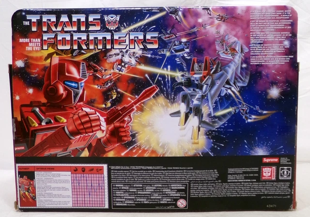 HASBRO TRANSFORMERS 40TH Aniversario Suprema G1 Reissue Optimus Prime ...