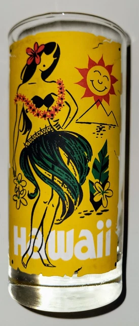 3 VINTAGE 1960S Hawaii Coca Cola Around the World Glasses- Libbey £33. ...