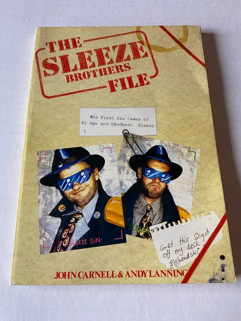 PAPERBACK FILE SLEEZE Brothers TPB/graphic novel Carnell Marvel Comics ...
