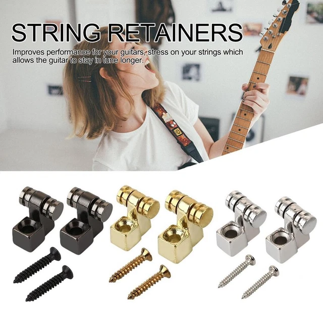 ELECTRIC GUITAR PARTS Roller String Trees Tree Guide Strings Retainer ...