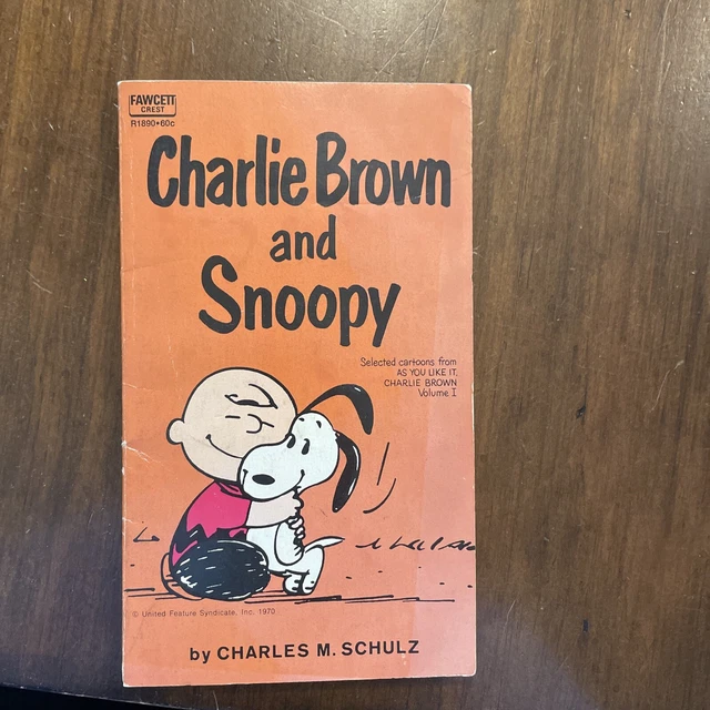 1970 CHARLIE BROWN and Snoopy Book By Charles M. Schulz £8.02 - PicClick UK