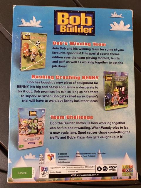 BOB THE BUILDER Bob’s Big Adventures 3 Disc Set Boxed $24.95 - PicClick AU