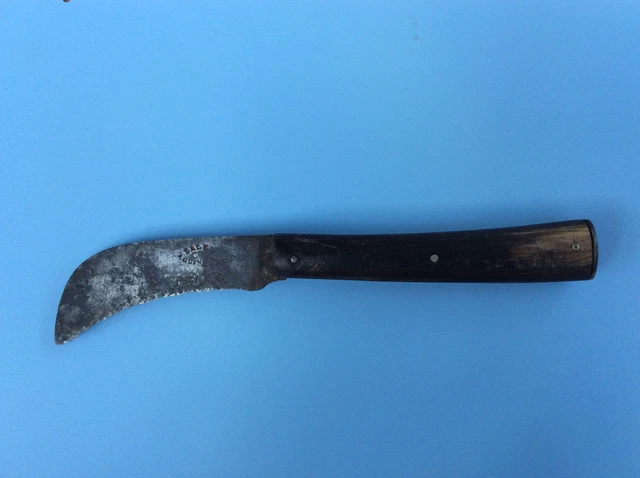 ANCIENNE SERPETTE PLIANTE couteau de jardinier horticulteur outil ancien EUR 25,00 - PicClick FR