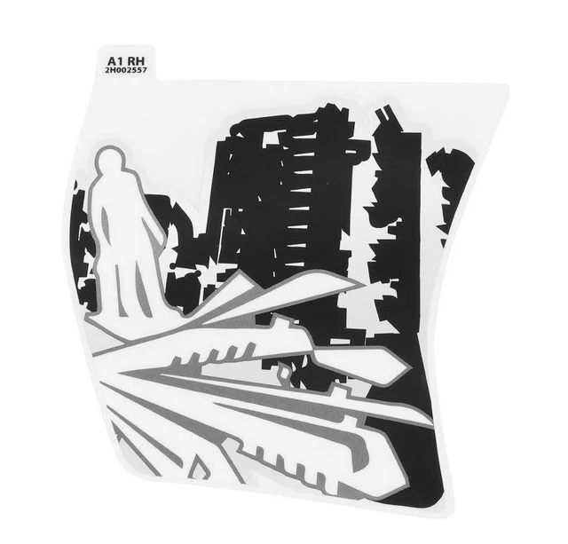 DECO-LOGO FACE AV droit inferieur origine piaggio typhoon 18> vehicule ...