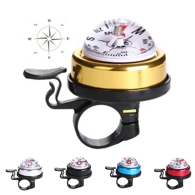 NEW ACCESSORY HANDLEBAR Bicycle Bell Ring Compass Cycling £3.98 ...