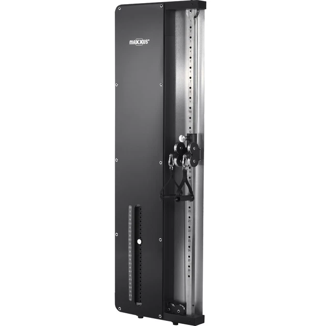 MAXXUS KRAFTSTATION 60KG Latzugstation Kabelzug Latzugturm Seilzug Turm ...