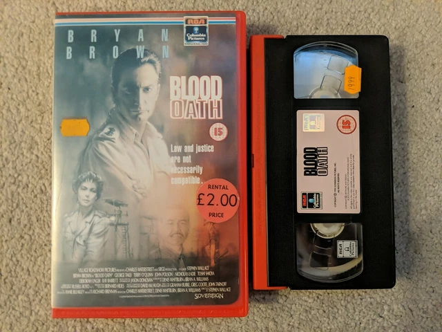 BLOOD OATH VHS Video Big Box Ex Rental Large Case RCA £5.99 - PicClick UK