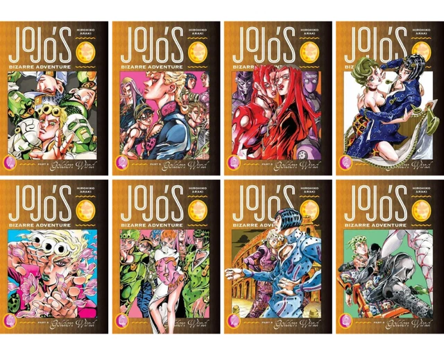 Jojos Bizarre Adventure Part 5 Golden Wind Comic Volume 48 63 Lot 16