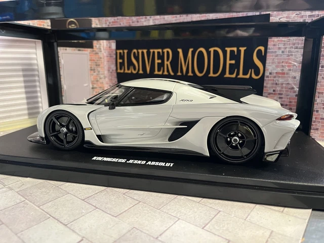 KOENIGSEGG JESKO ABSOLUT - Light Grey - GT Spirit - 1/18 - Resin ...
