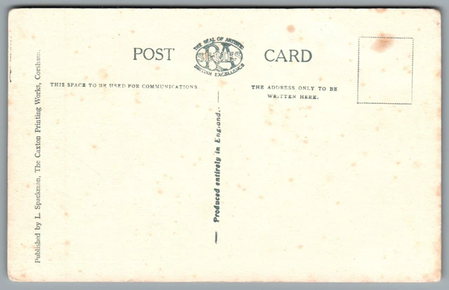 CORSHAM WILTSHIRE POSTCARD Train Station Platforms Railway L Spackman £ ...