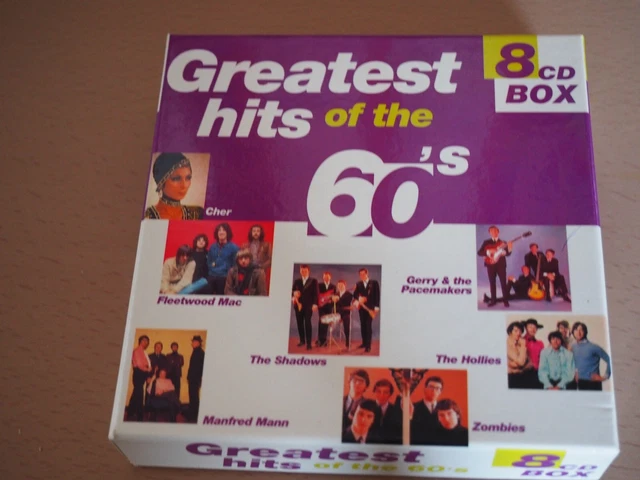 VARIOUS ARTISTS : Greatest Hits of the 60s 8 CD Box Set (2003) £10.00 ...