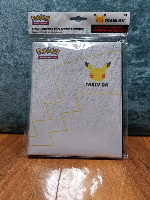 POKÉMON CARD 25TH Anniversary First Partner Collector Binder and Jumbo ...