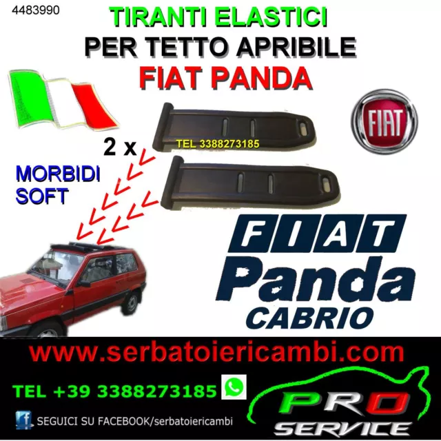 CAPOTE PANDA STAFFE MORBIDE x tetto apribile tirante elastico Cod ...