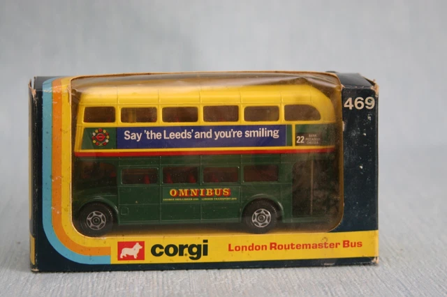 CORGI 469 AEC Routemaster Bus George Shillibeer Boxed £10.36 - PicClick UK
