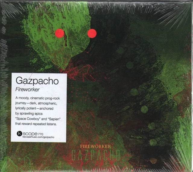 GAZPACHO FIREWORKER CD Europe Kscope 2025 En Digipak KSCOPE770 EUR 16 ...