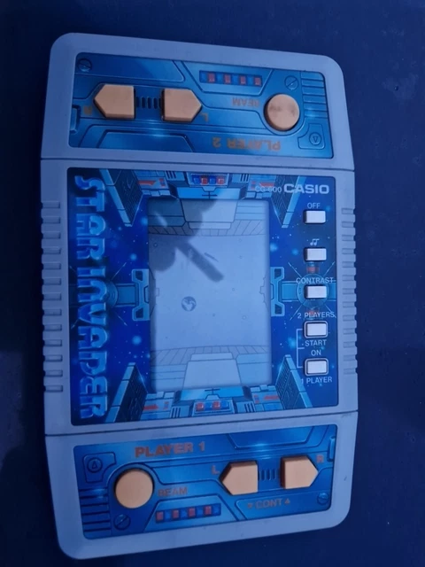 RARE CASIO STAR Invader Vintage 1986 LCD Game - Working -😎Low Summer ...