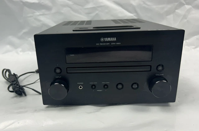 YAMAHA CRX-550 CD Receiver Amplifier Micro HiFi System - Great Working ...