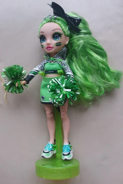 RAINBOW HIGH CHEER Jade Hunter Green Fashion Doll Cheerleader, with ...