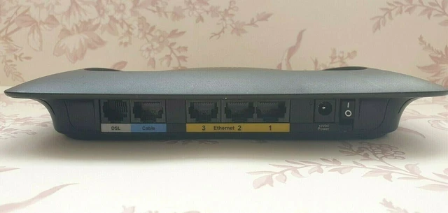 MODEM CISCO LINKSYS X2000 / router WiFi rif 619A LAN wireless - testato ...