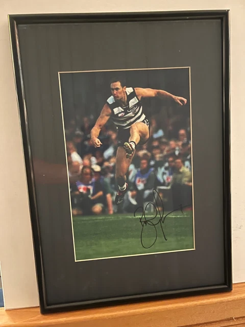 AFL GEELONG CATS Legend Ben Graham (Captain) Framed Signed Photo $50.00 ...
