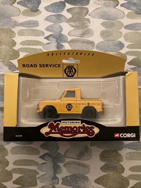 CORGI MOTORING MEMORIES "AA Land Rover" Model No.61210 - BNIB - Dated ...