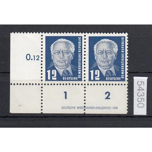 DDR 1952, MICH.-NR.: 323 Va XI ** DV 1 Examined Rapport EUR 121,85 ...