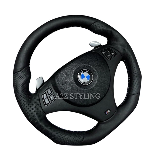 BMW E90 E92 E93 E82 E87 E88 E81 M Sport En Formę Cuir Nappa et Perfore Volant EUR 579,00 ...