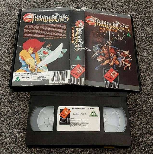 THUNDERCATS EXODUS LION O Mummra Panthro Pal Vhs Video Kids Children £6 ...