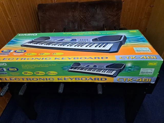 KEYBOARD CASIO CTK-481, Elektronic, Musicel Information System EUR 98 ...