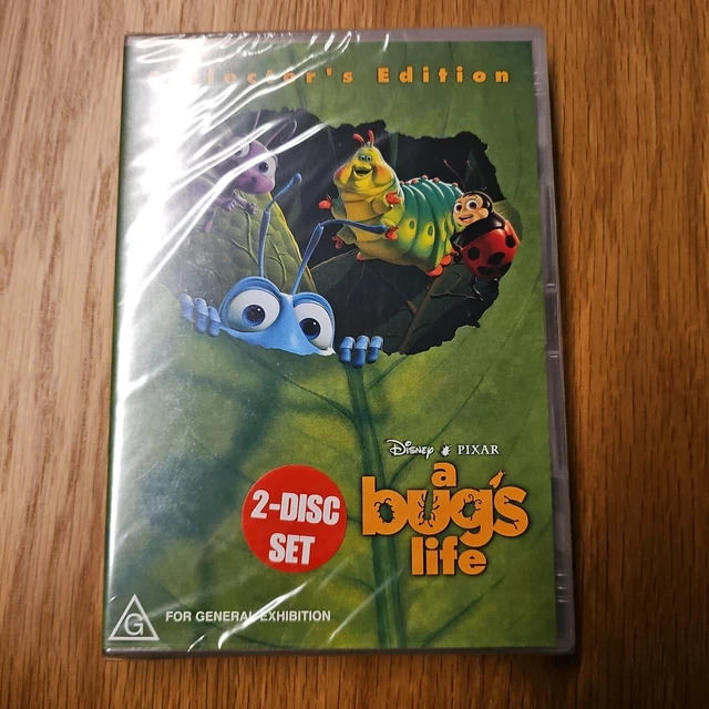 BUG'S LIFE, A (Collector's Edition, DVD, 1998) Disney Pixar Brand New ...