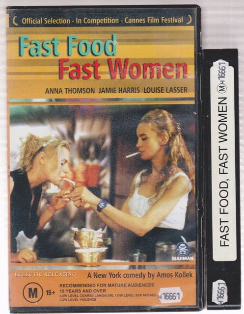 RARE VHS VIDEO Tape FAST FOOD FAST WOMEN Ex-Rental Thomson Harris ...