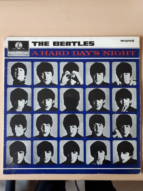 BEATLES &A Hard Day's Night " Vinyl Record Album LP Parlophone 1964 Mono 1st £42.32 - PicClick UK