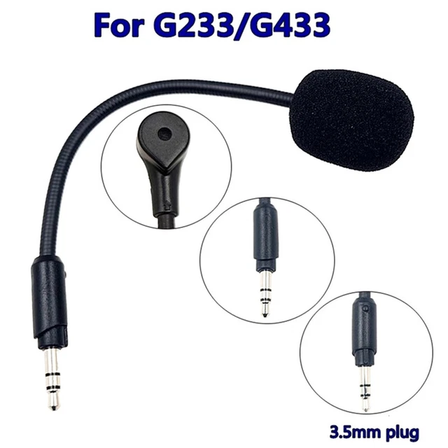 MICROPHONE FOR LOGITECH G233 G433 Gaming Wireless Headphones Spare P.yo ...
