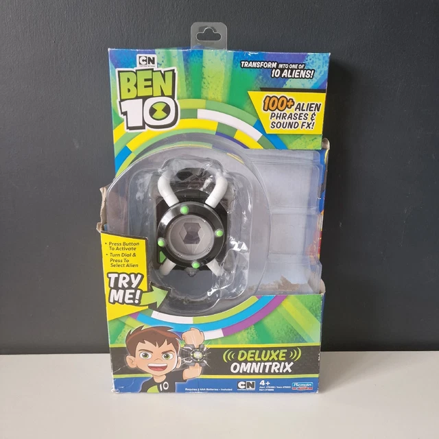 BEN 10 ALIEN Force Deluxe Omnitrix Watch Lights & Sound By Playmates ...