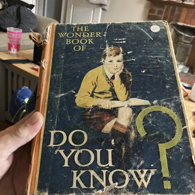 THE WONDER BOOK Of Do You Know? Illustrated Hardback Book 1937? £8.00 ...