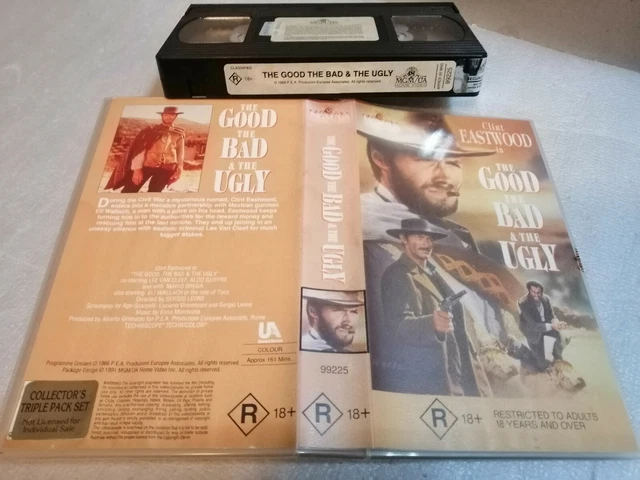 THE GOOD THE BAD & THE UGLY Clint Eastwood (1965) - MGM/UA 1994 Re ...