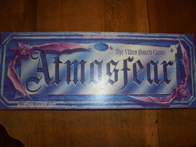 RARE RETRO 90S Atmosfear The Gatekeeper VHS Video Board Game 100% ...