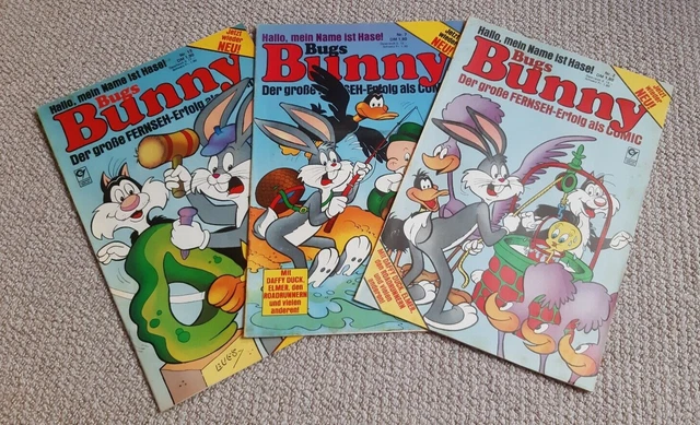 KONVOLUT BUGS BUNNY - Comic Condor Verlag - LOONEY TUNES - Zustand +2 ...