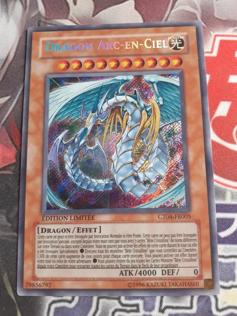 DRAGON ARC EN Ciel CT04 fr005 Secret Rare VF EUR 20,00 - PicClick FR