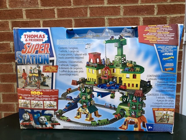 THOMAS & FRIENDS trackmaster Super Station Incomplete Boxed Toy with ...