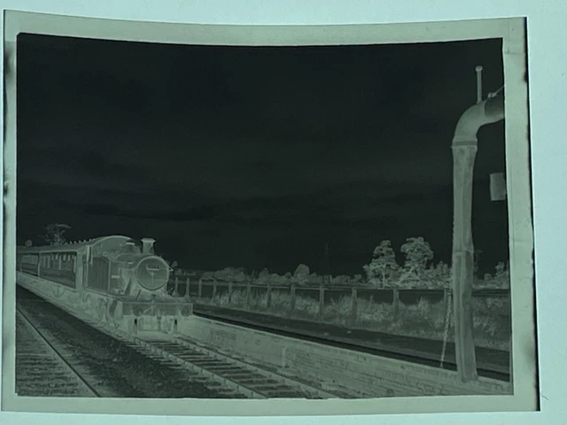 STEAM LOCO LOCOMOTIVE 5563 Railway Negative 4D-15 £4.99 - PicClick UK