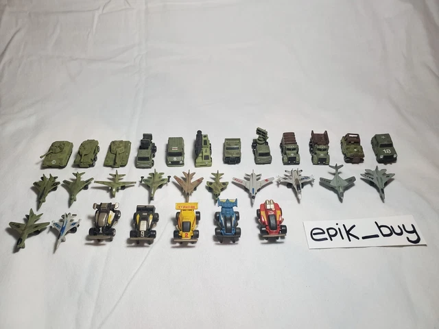 LOT OF 1980'S Vintage Galoob Micro Machines Military/Funrise Charm Max ...